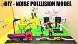 how to make noise(sound) pollution project model for school exhibition ...