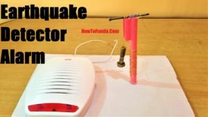 How to Make Earthquake detector alarm science working model – DIY ...