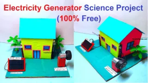 how to make free electricity generator science project - Science ...