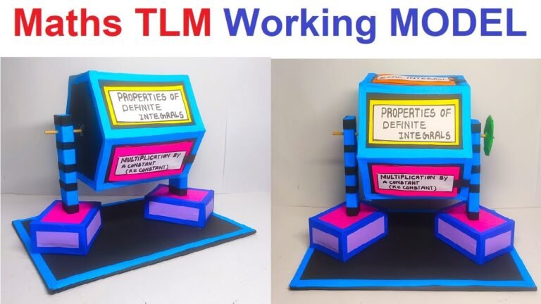 math’s tlm working model on definite integral - Science Projects ...