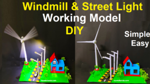Windmill Working Model Explanation - Science Projects | Maths TLM ...