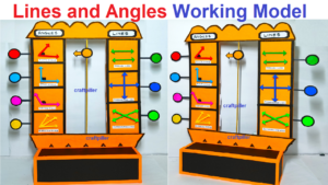 how to make lines and angles working model project - Science Projects ...