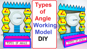 how to make types of angles math’s working model for math’s exhibition ...