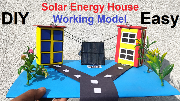 solar-powered house working model – Free Science | Maths | English ...