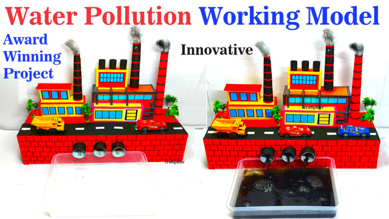 Water pollution working model explanation - Science Projects | Maths ...