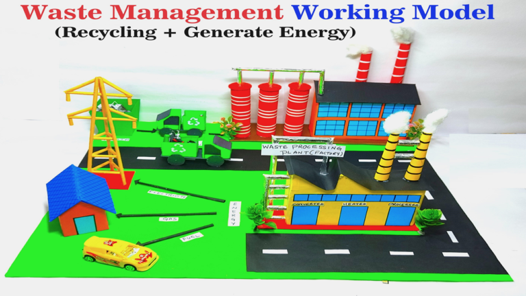 how to make solid waste management working model for a science ...