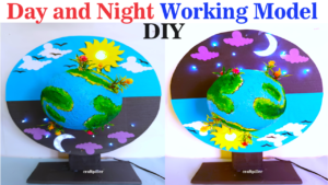 day and night working model to demonstrate Earth’s rotation – Free ...