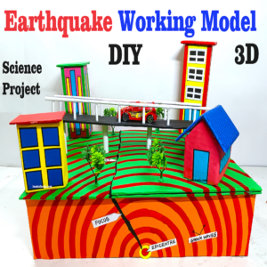 how to make earthquake working model science project for exhibition ...