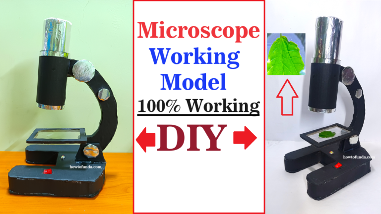 how to make microscope working model for school science exhibition – inspire award winning ...