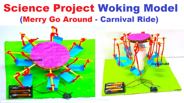 how to make working model of a carnival ride - Science Projects | Maths ...