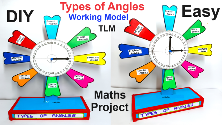 how to make working project on types of angles - Science Projects ...