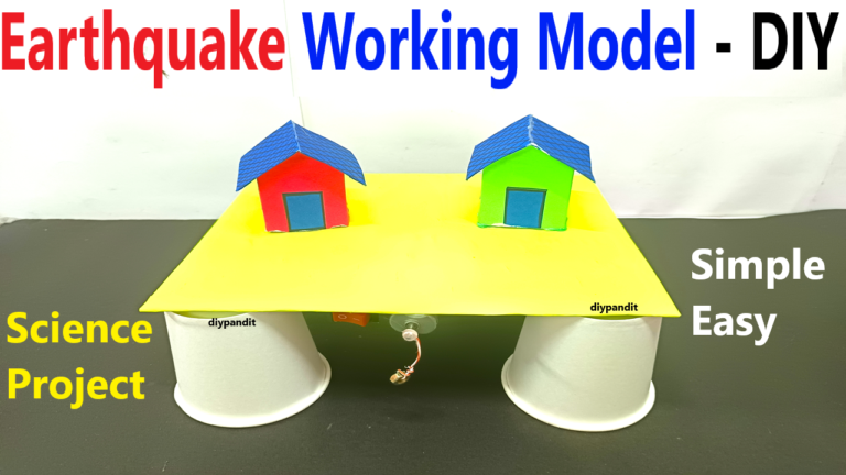 how to make earthquake working model - Science Projects | Maths TLM ...