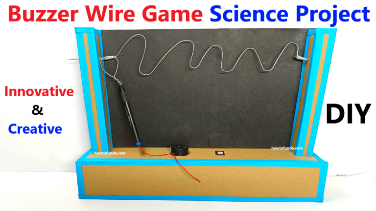 How to make Buzzer Wire Game Science Project Working Model - Science ...