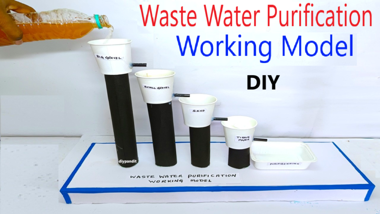 Water Filter Working Model Explanation Science Projects Maths Tlm English Tlm Physics