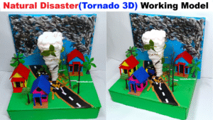 How to Make 3D Tornado working model - Science Projects | Maths TLM ...