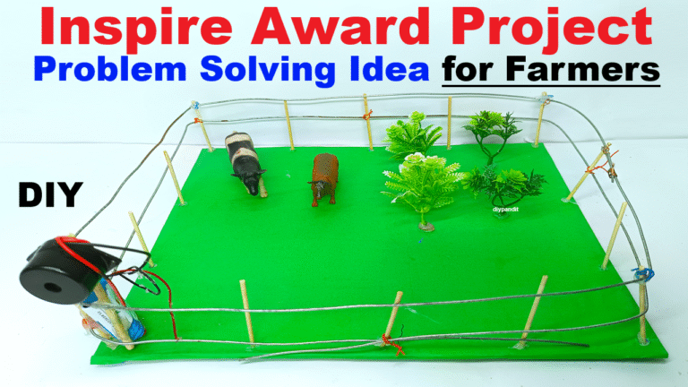 inspire award project – a problem solving idea for farmers science ...
