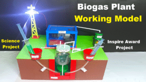 how to make Biogas Plant Working Model - Science Projects | Maths TLM ...
