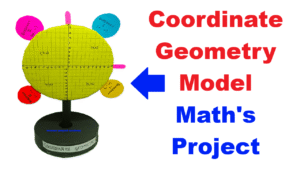 How to make Coordinate Geometry Model - Science Projects | Maths TLM ...