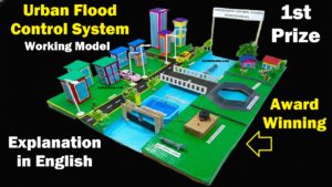 How To Make Urban Flood Control Working Model for Science Exhibition ...