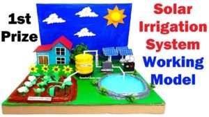 How To Make Solar Irrigation System Working Model – Science Project ...